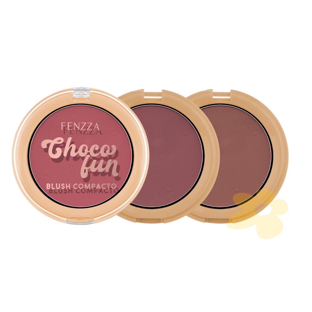 Blush Compacto | Choco Fun | Fenzza | Florenza - Florenza