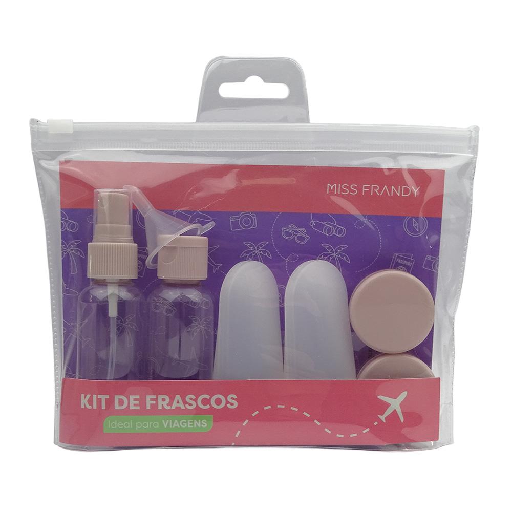 Kit de frascos para viagem - Miss Frandy - Florenza